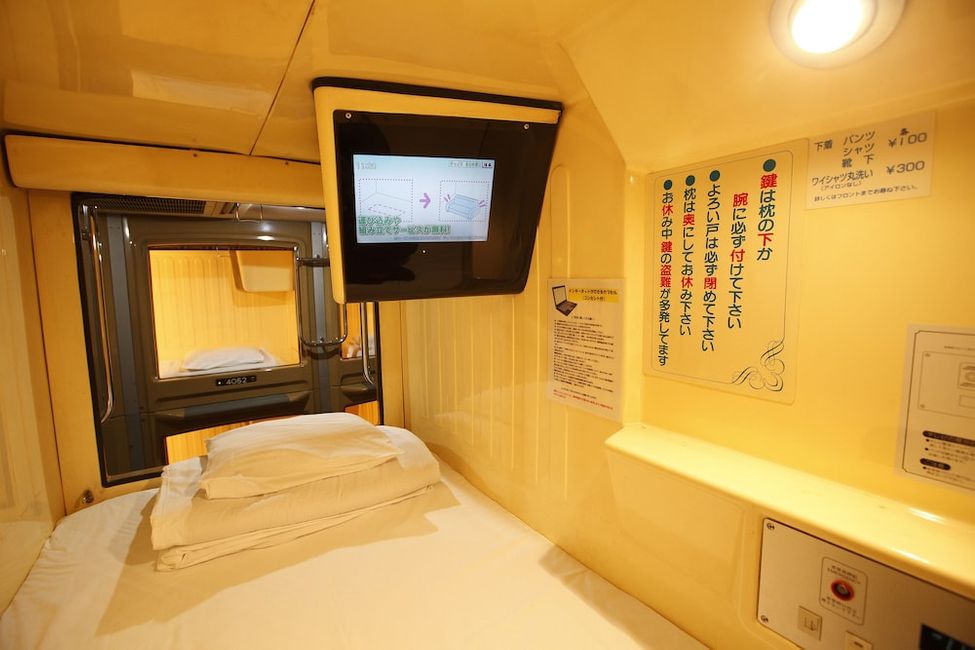 Alla scoperta dei Capsule hotel giapponesi – Keynerd.it